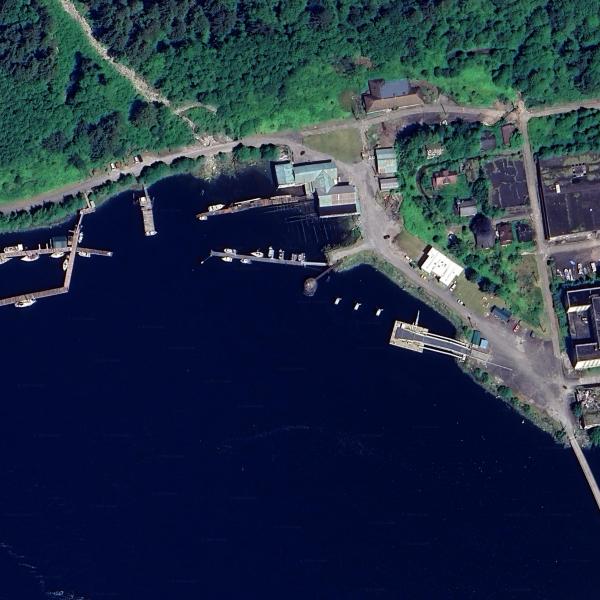 Port Ocean Falls Municipal Dock ⋅ Colombie-Britannique ⋅ Canada ⋅ ...